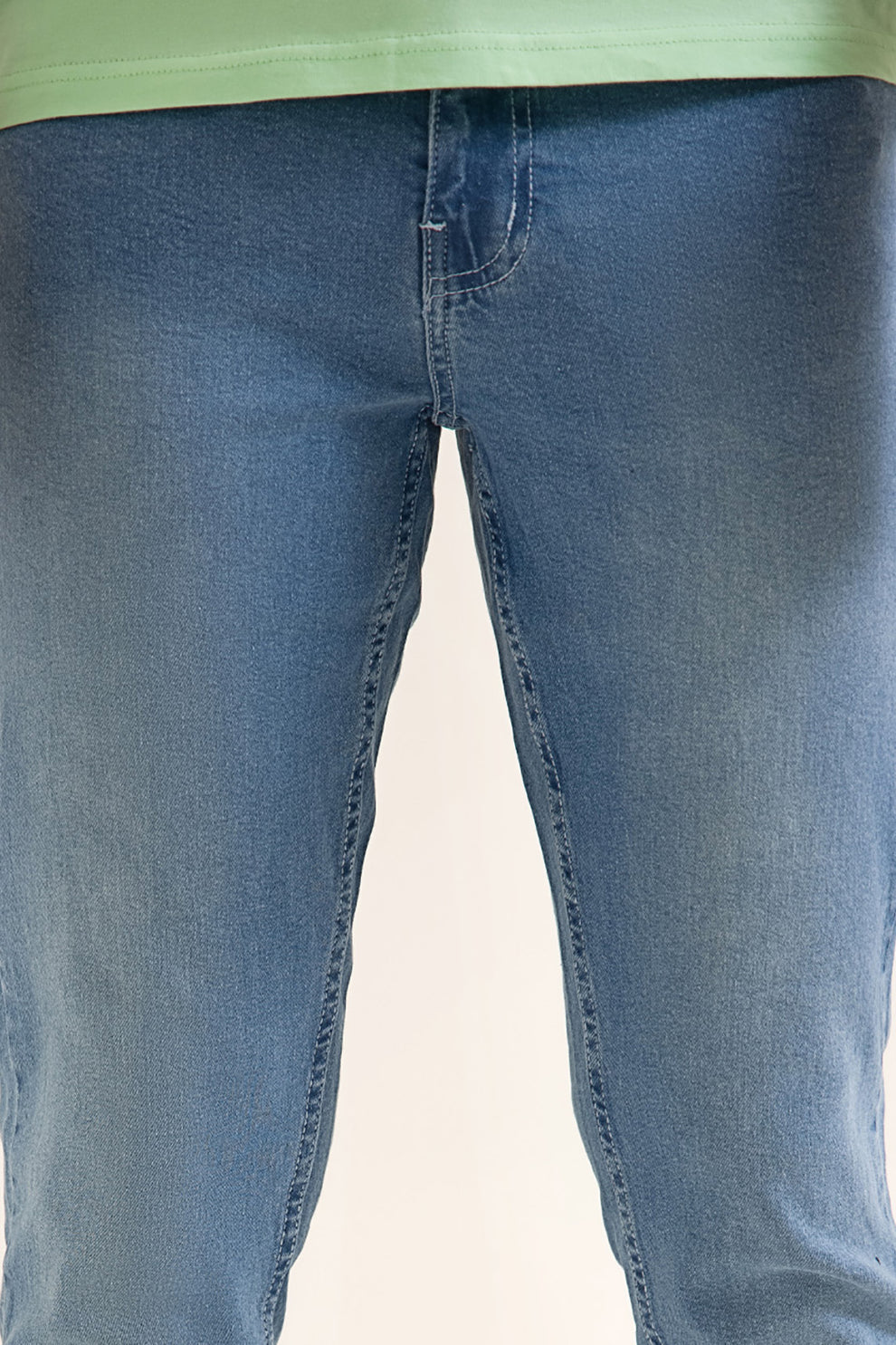 Buy Slim-Fit Ice blue Jeans for men on Sale price 1012 - Zellbury MAN