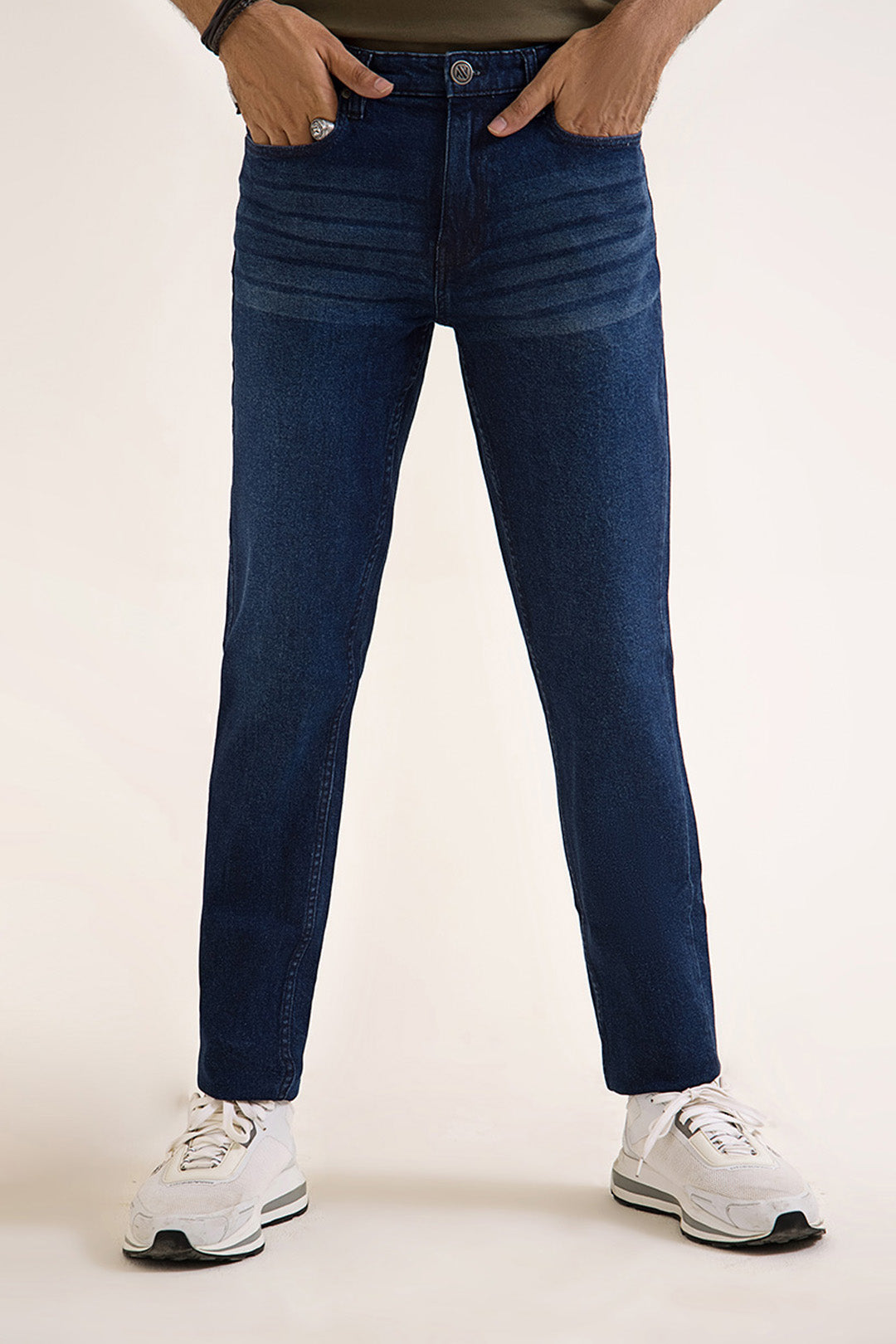 Buy Regular-Fit Blue Jeans for men on Sale price 1028 - Zellbury MAN