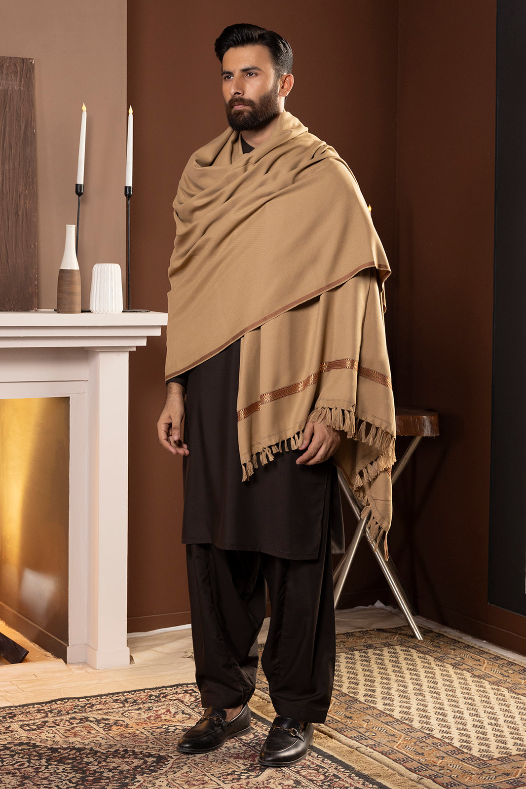 Buy Shawls for Men in Pakistan | Premium Men’s Shawl Online
