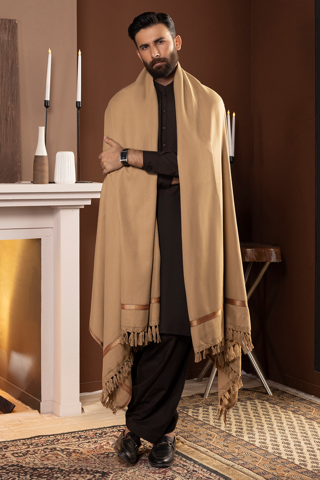 Buy Shawls for Men in Pakistan | Premium Men’s Shawl Online
