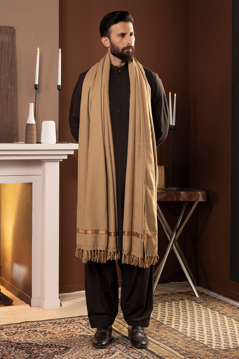 Buy Shawls for Men in Pakistan | Premium Men’s Shawl Online