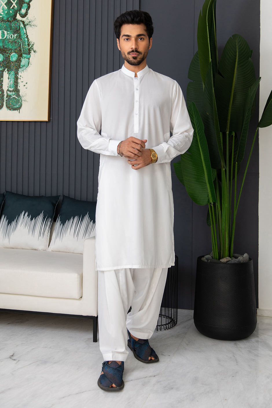 Men's Stitched & Unstitched Shalwar Kameez Suits
