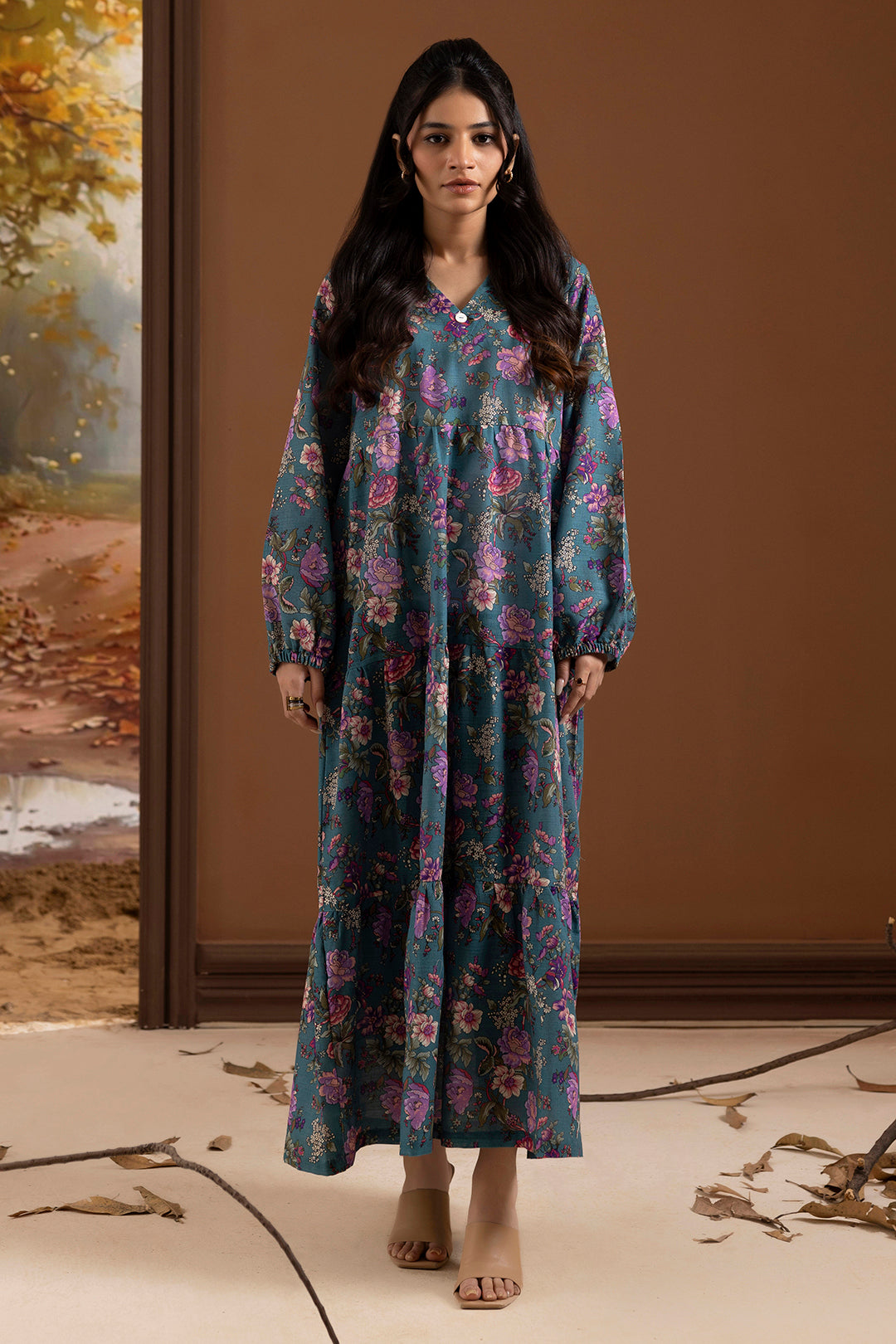 Winter Long Frocks for Women in Pakistan – Winter Frock Fashion Fiesta 2025