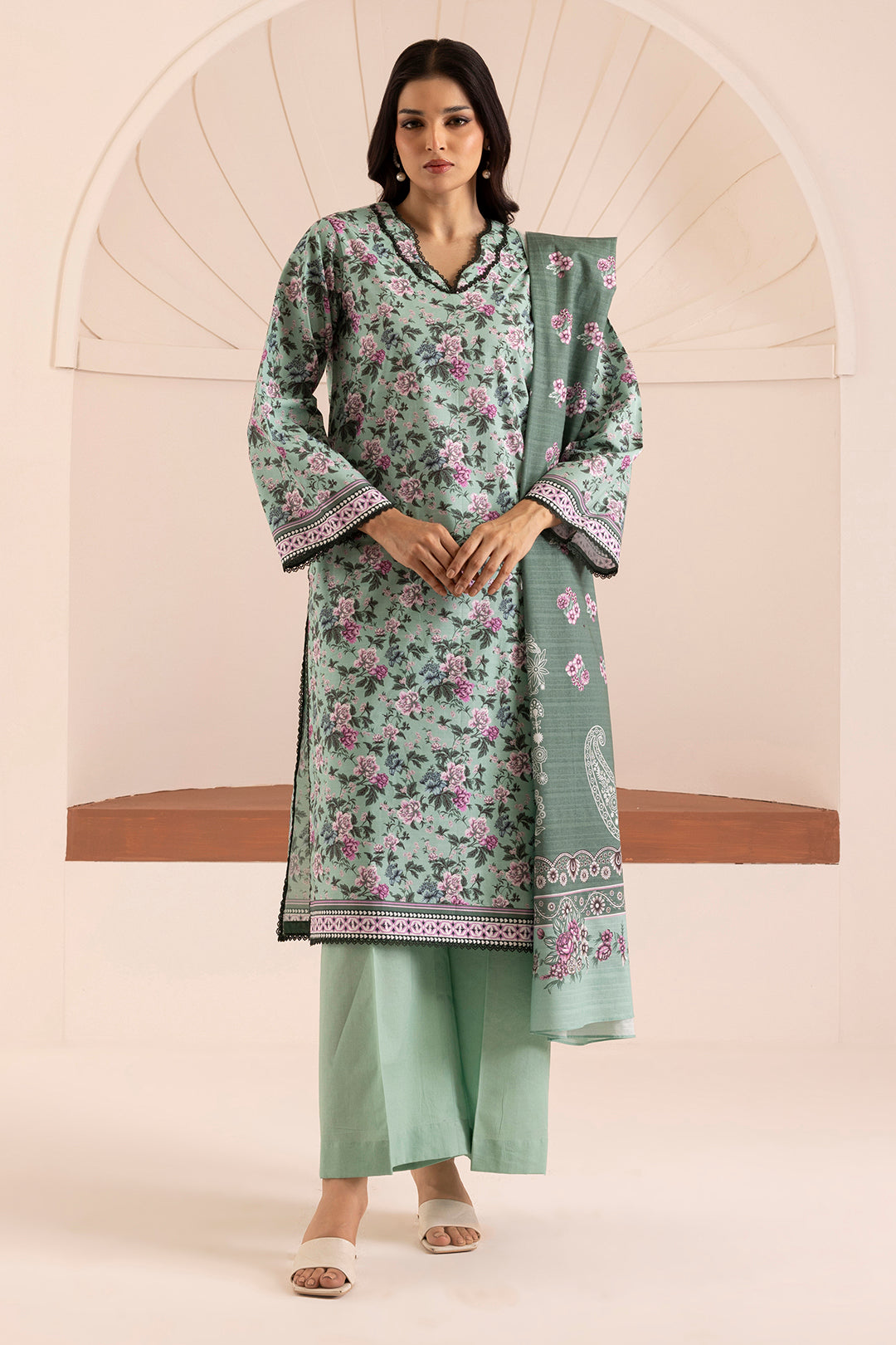 Shirt Shalwar Dupatta - 0275